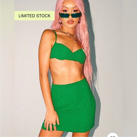 Skirts | Princess Polly Manhattan Set Green Limited | Poshmark